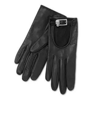 Philipp Plein Mid-gloves Skull - Black