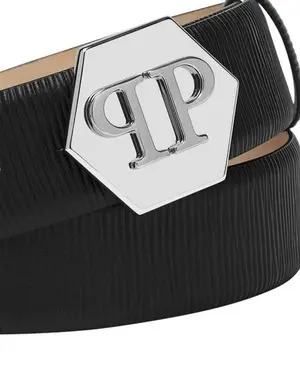 Philipp Plein Hexagon Buckle Belt