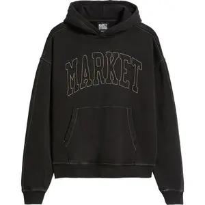 MARKET Big Stitch Hoodie - Black