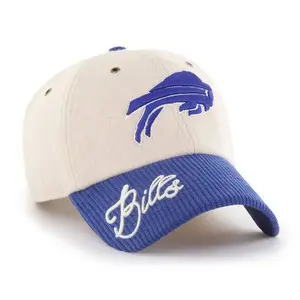'47 47 Buffalo Bills Rope Script Clean Up Adjustable Hat - Natural