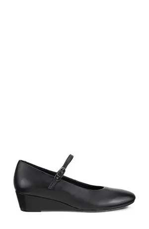 Ecco Elevate Leather Wedge Mary Jane