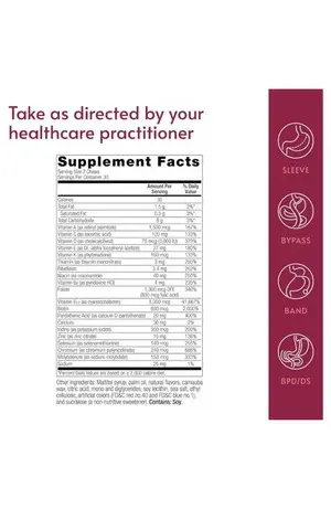 BARIATRIC ADVANTAGE Multi Chewy Bite Soft Chew Multivitamin Supplement 60 Count