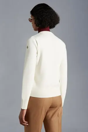 Moncler Padded Wool Cardigan