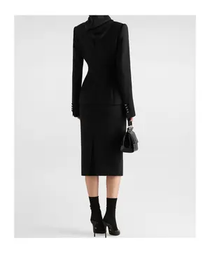 Dolce & Gabbana High Waist Midi Skirt