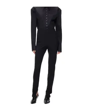 Pinko Seam-detail Slim-fit Trousers
