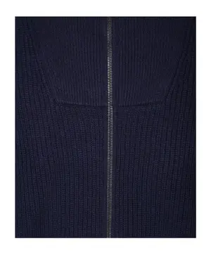 Canali Wool-cashmere Blend Zip-up Sweater