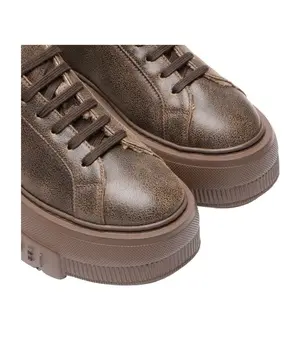 Casadei Nexus Platform Low-top Sneakers - Brown