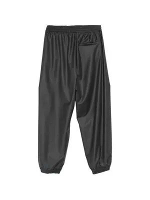 RÓHE Drawstring Elasticated Cuff Wool Trousers