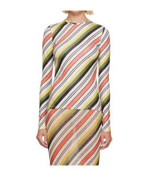 JEAN PAUL GAULTIER Striped Long-sleeve Top