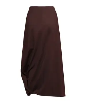 LEMAIRE Silk Viscose Interlock Twisted Hem Skirt