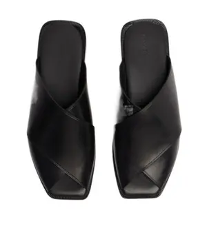 LEMAIRE Cross Flat Sandals