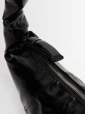 LEMAIRE Medium Croissant Coated Cotton Crossbody