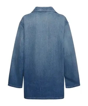 Auralee Collared Denim Shirt
