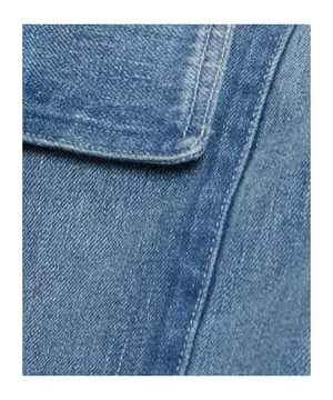 Auralee Collared Denim Shirt