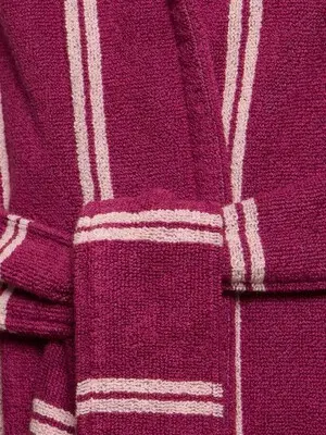 TEKLA Striped Bathrobe