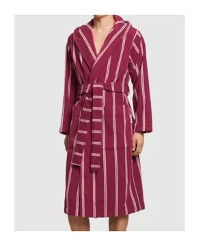 TEKLA Striped Bathrobe