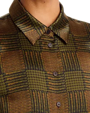 Lafayette 148 New York Silk Printed Shirt