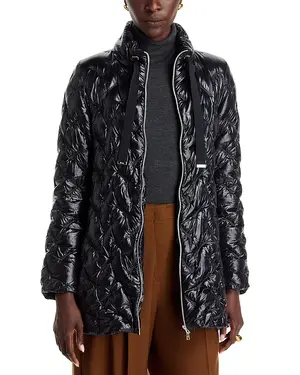 Herno Shiny Quilted Down Coat