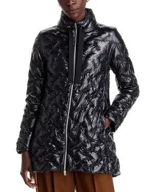 Herno Shiny Quilted Down Coat