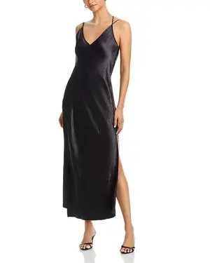 Helmut Lang Crinkle Slip Dress