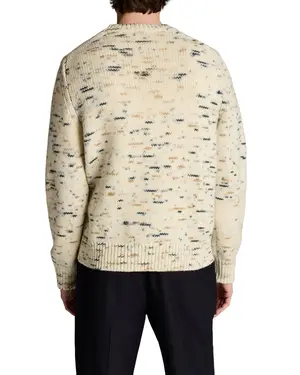 Vince Space Dye Wool Crewneck Sweater