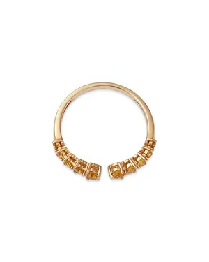 Bloomingdale'S Gemstone Open Ring In 14k Yellow Gold - Citrine