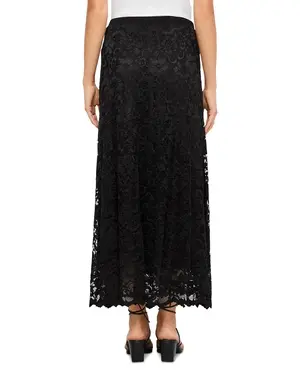 Karen Kane Petites Lace Midi Skirt