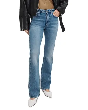 Rag & Bone Peyton Mid Rise Bootcut Jeans - Monterosso