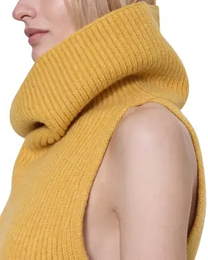 Ossou Isla Soft Wool Turtleneck Tank