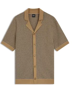 BOSS H-lomare Regular Fit Sweater - Medium Beige