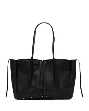 HAMMITT LOS ANGELES Meryl Leather Carryall Tote - Black