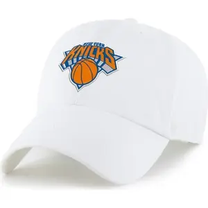 '47 New York Knicks Clean Up Adjustable Hat - White