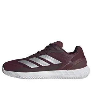 Adidas Defiant Speed 2 Clay Tennis Sneakers - Maroon/cloud White/tech Grey Metallic