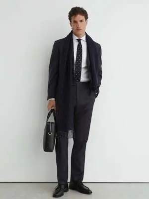 REISS Success Suit Trousers - Navy
