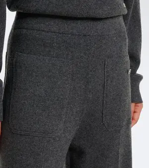 Victoria Beckham Wool And Cashmere Blend Sweatpants