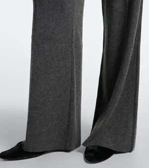 Victoria Beckham Wool And Cashmere Blend Sweatpants