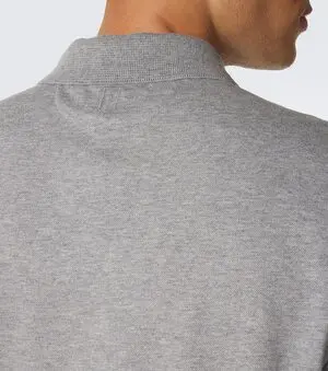 Canali Cotton And Cashmere Polo Sweater