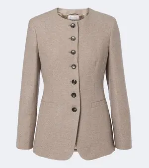 Max Mara Cashmere Bouclé Jacket