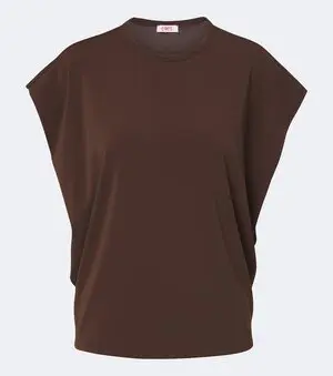 ERES Maelle Jersey Top - Brown