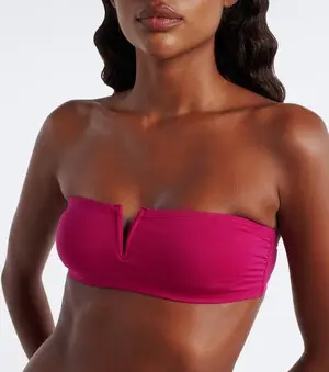 ERES Arcade Bandeau Bikini Top - Pink