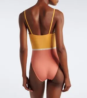 ERES Granita Colorblocked One-piece Swimsuit