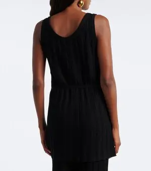 ERES Tangente Belted Knitted Top