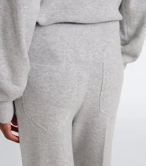Victoria Beckham Wool And Cashmere Wide-leg Pants