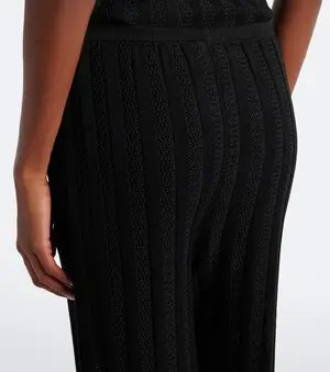 ERES Longitude Knitted Cotton-blend Balloon Pants
