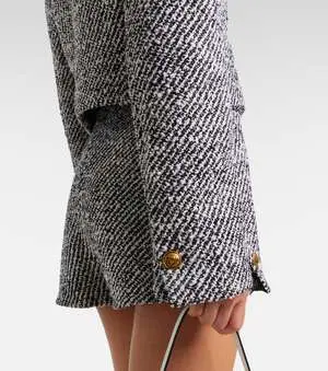Versace Wool-blend Bouclé Jacket