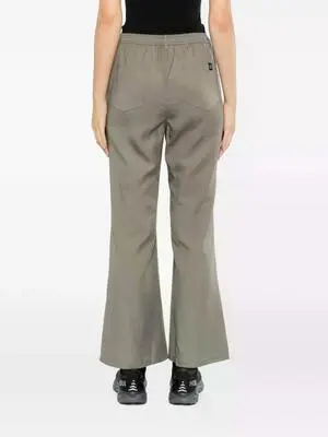 AGNES B. Khaki Drawstring Trousers