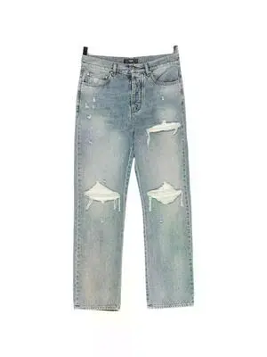 Amiri Logo-patch Jeans - Blue