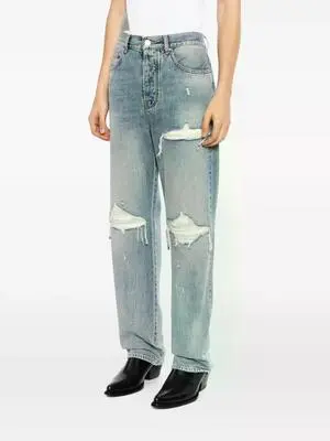 Amiri Logo-patch Jeans