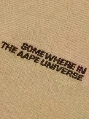 AAPE BY *A BATHING APE Moonface Logo-patch T-shirt
