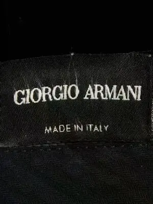 Giorgio Armani Velvet Regular-fit Trousers
